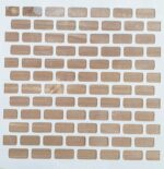 Șablon – background cărămidă– 20×20 cm - haidihai