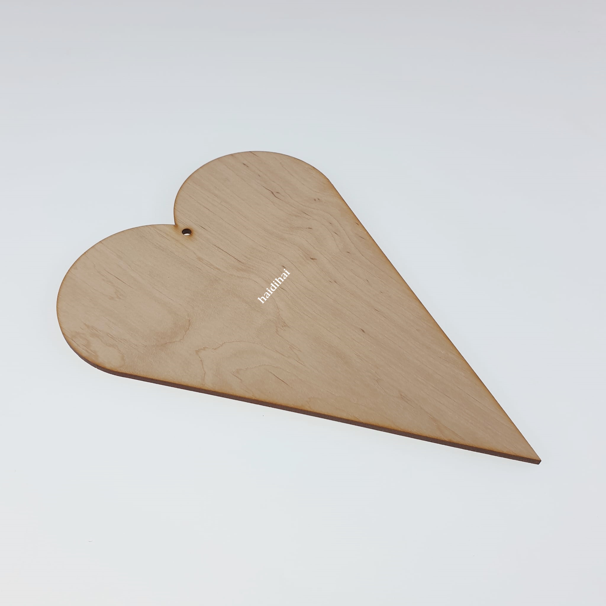 Inimă pentru decorat - din lemn - 25 cm - haidihai