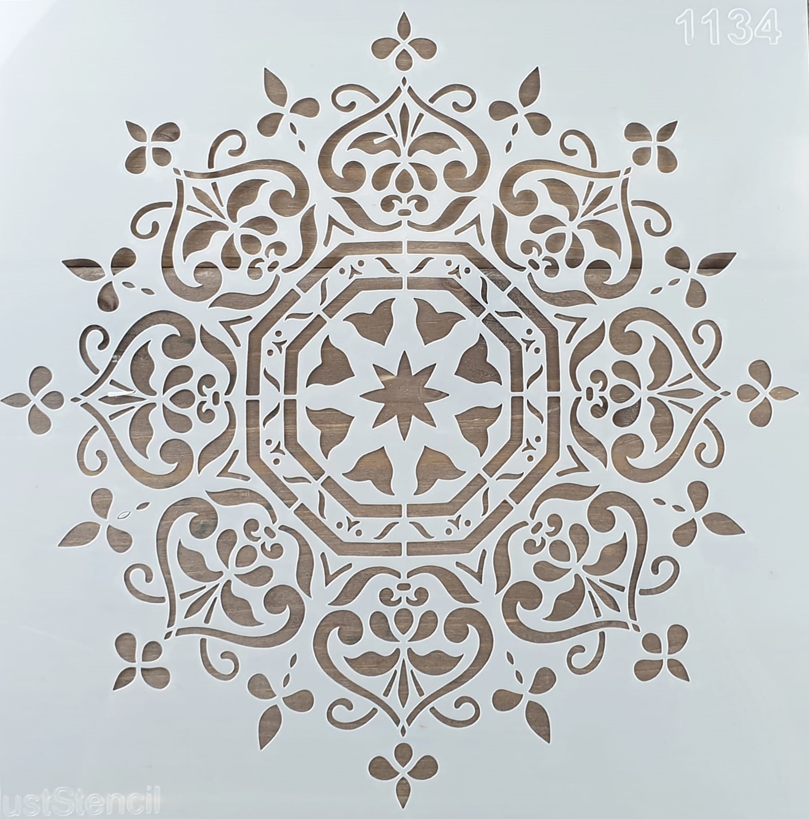 Șablon – mandala - 1134 – 30×30 cm - haidihai