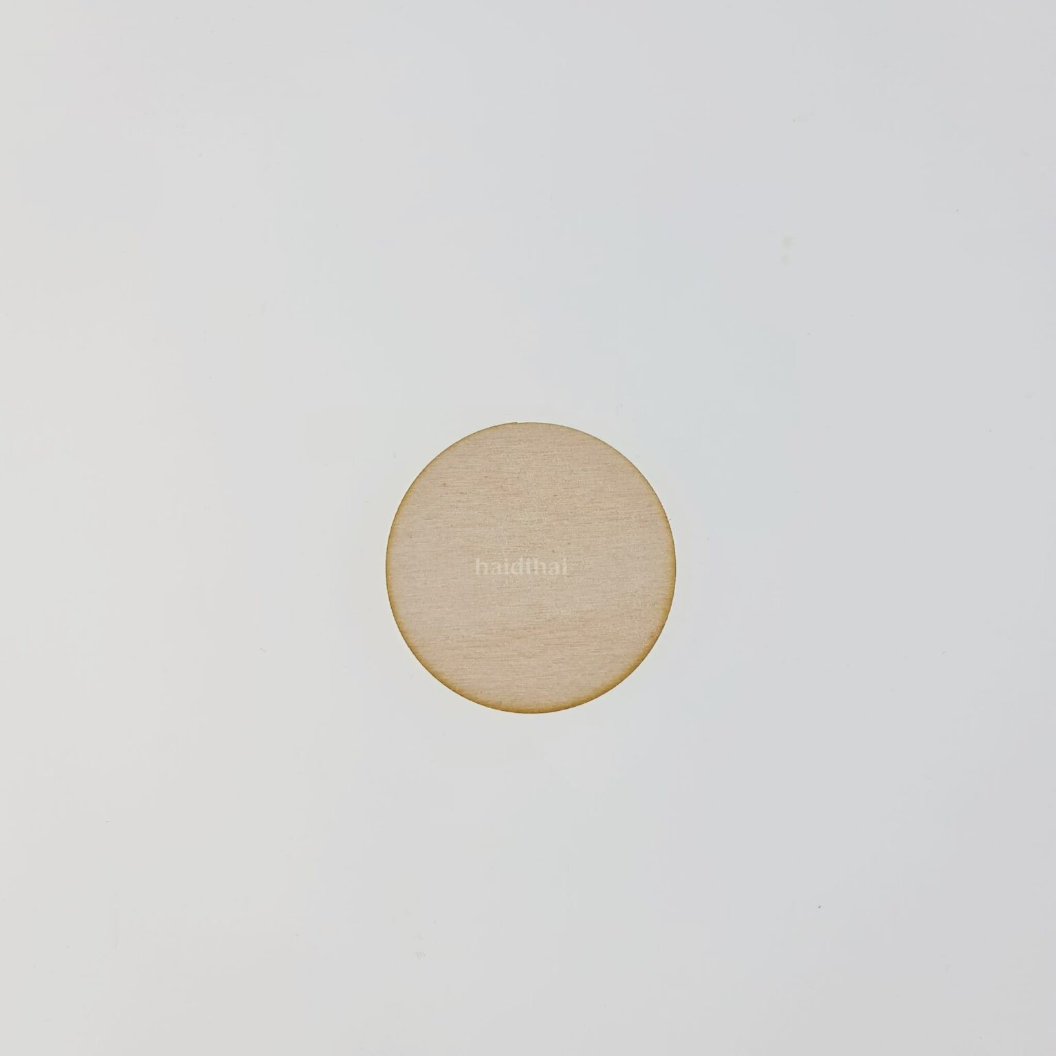 Decorațiune lemn – cerc – 3,5 cm - haidihai