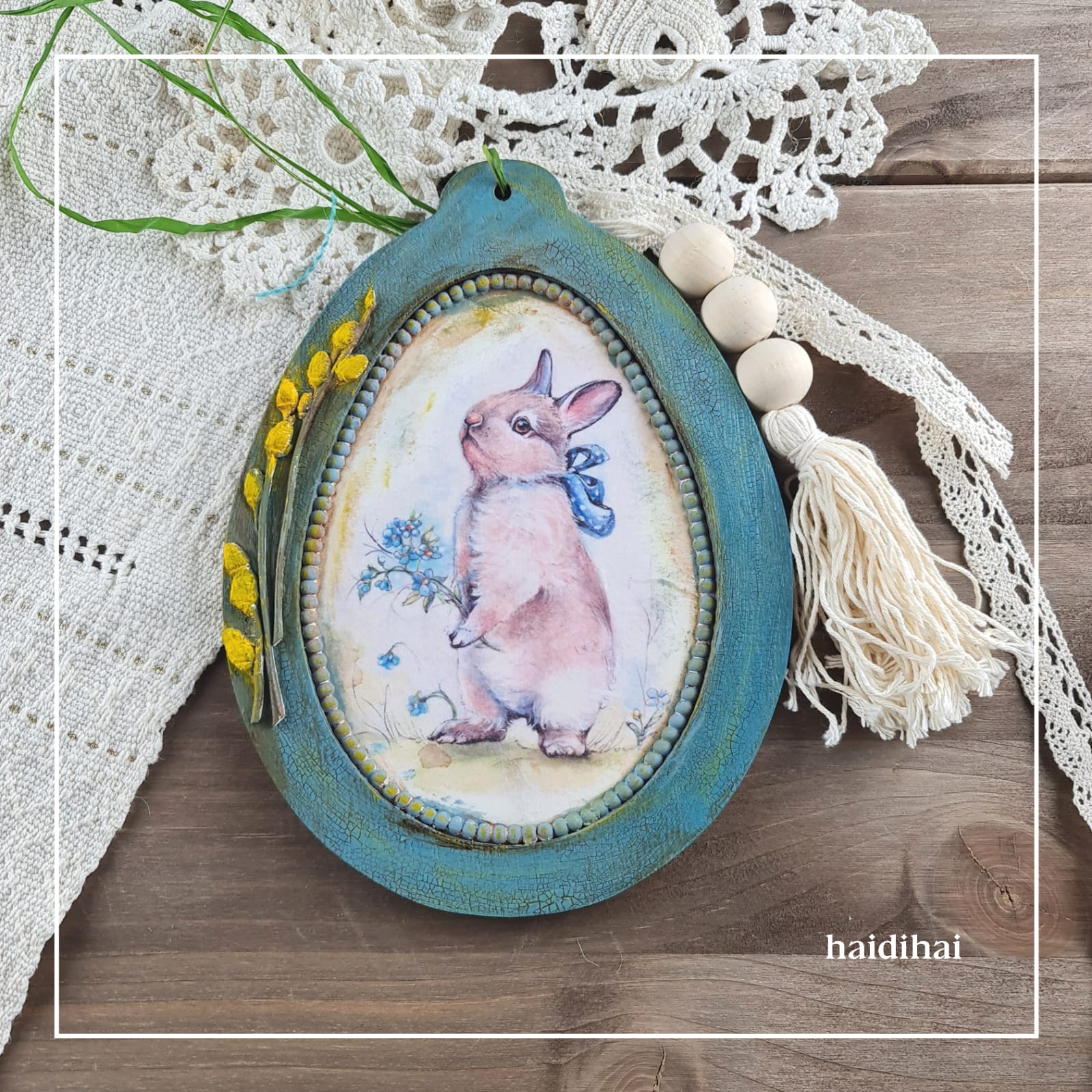 Hârtie de orez - Cute Bunnies - A4 - haidihai