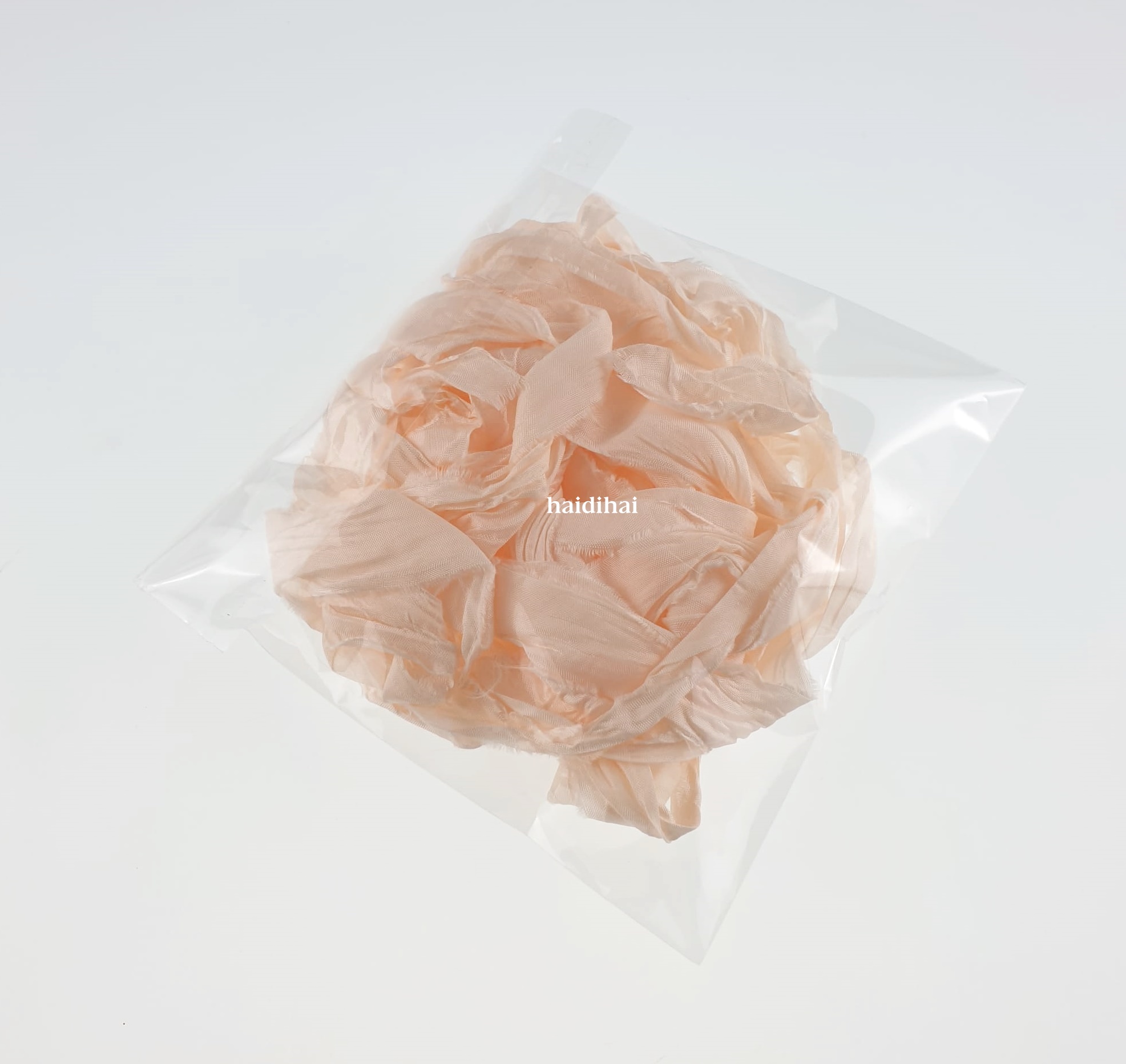 Panglică decorativă – Peach – set 5 buc - haidihai
