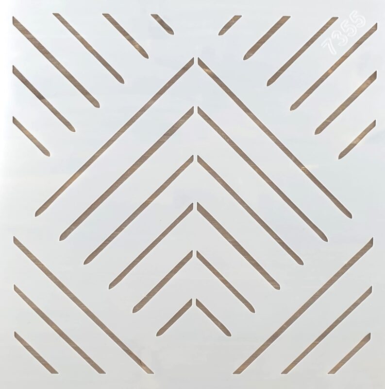 Șablon - Stripes Pattern - 50x50 cm - haidihai
