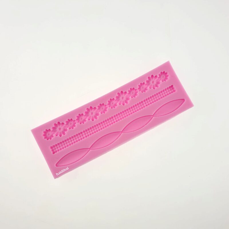 Matriță silicon – Borders - 15x5 cm - haidihai