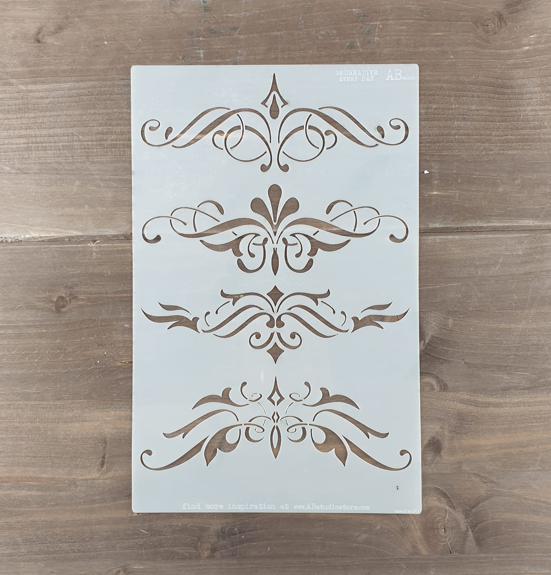 Șablon - Shabby decor - 28x18 cm - haidihai